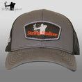 Bow Hunter Logo Patch Mesh Hat - Grey/Black – String Stalker