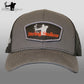 Bow Hunter Logo Patch Mesh Hat - Grey/Black – String Stalker
